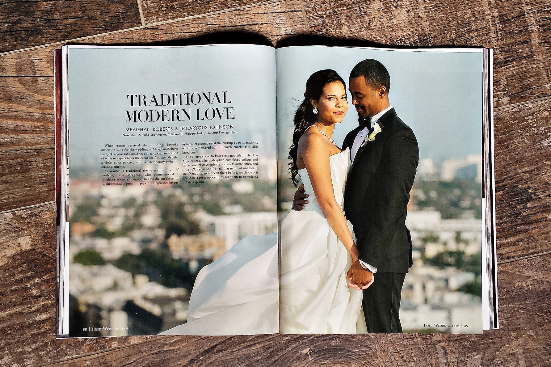 Featured in Inside Weddings Magazine. | Joe Latter Photographer / Blog